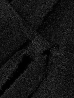 DEIJI STUDIOS Pod Belted Bouclé Cardigan