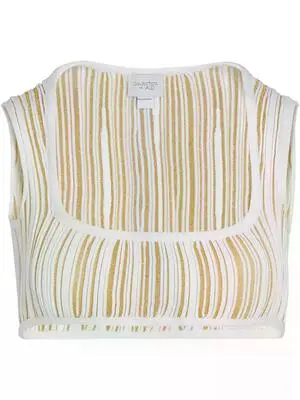 Giambattista Valli Striped Tank Top