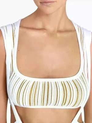 Giambattista Valli Striped Tank Top