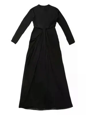 THE ROW Draped-detail Maxi Dress
