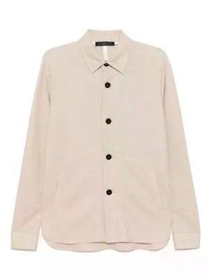 Harris Wharf London Long-sleeved Shirt - Neutrals