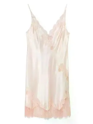 Sleeveless Silk Sleepwear