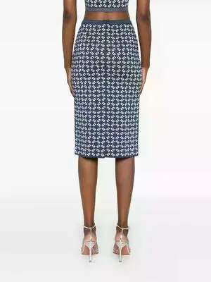Givenchy Monogram 72-jacquard Midi Skirt