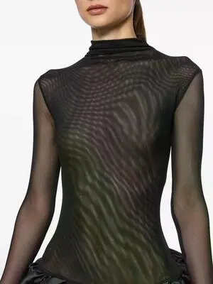 ATU BODY COUTURE Puffball Mini Dress - Black