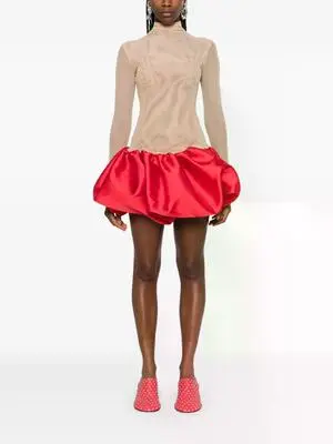 ATU BODY COUTURE Puffball Dress - Neutrals