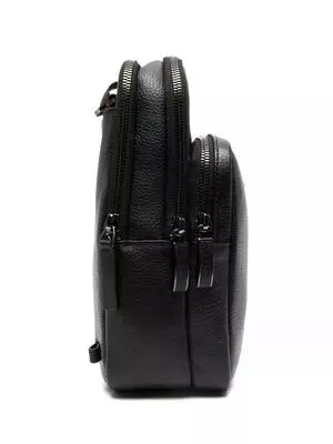 PIQUADRO Logo-patch Crossbody Bag