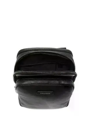 PIQUADRO Logo-patch Crossbody Bag