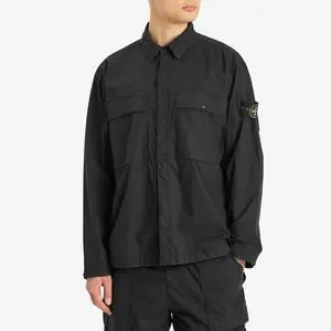 Stone Island Tela Paracadute Shirt Jacket - Black
