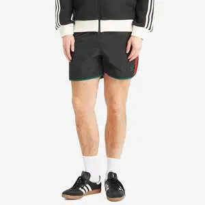 Adidas Adicolor Classics Sprinter Shorts - Black/better Scarlet