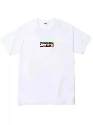 Supreme La Fire Relief Box Logo T-shirt - White