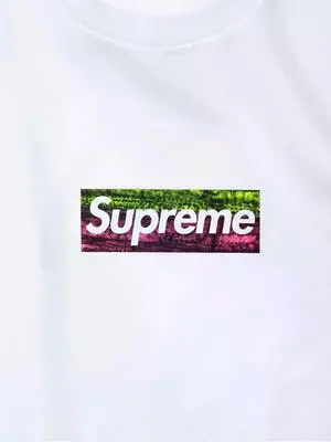 Supreme La Fire Relief Box Logo T-shirt - White