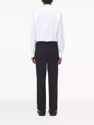 Alexander McQueen Belted Tailored Trousers