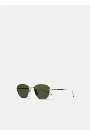 Vince Chimi Polygon Sunglasses - Green