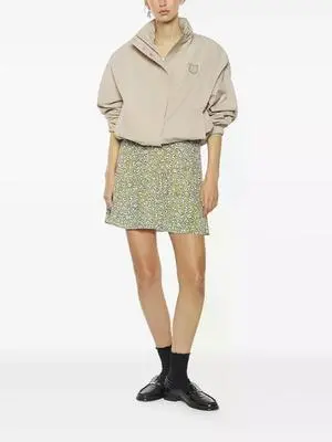 Maison Kitsuné Godet Mini Skirt