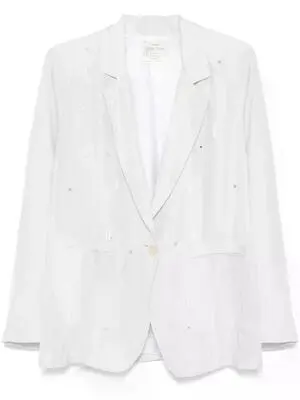 FORTE_FORTE Crystal-embellished Blazer