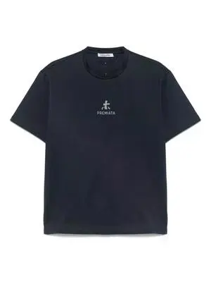 Premiata Bonded-detail Cotton T-shirt