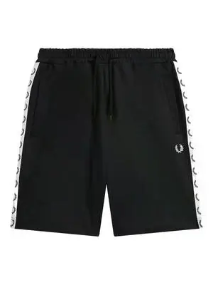 Fred Perry Logo-trimmed Track Shorts