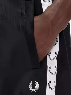 Fred Perry Logo-trimmed Track Shorts