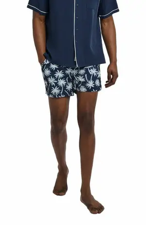 Onia Charles 4" Swim Trunk - Deep Navy Multi
