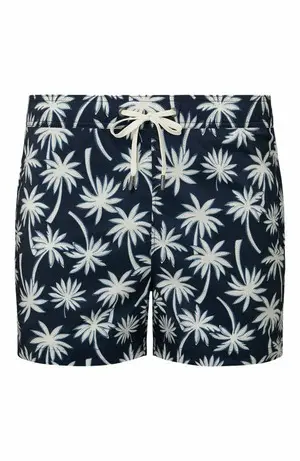 Onia Charles 4" Swim Trunk - Deep Navy Multi