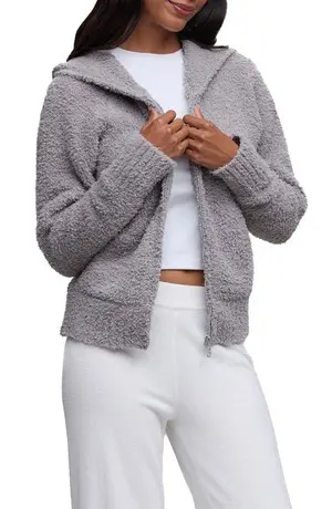 Barefoot Dreams Cozychic™ Zip Hoodie - Pewter