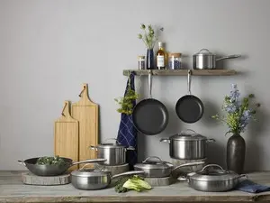 SCANPAN Ctx 10-piece Deluxe Cookware Set