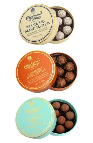 CHARBONNEL ET WALKER Oh-so-chocolatey Set Of 3 Truffle Boxes - None