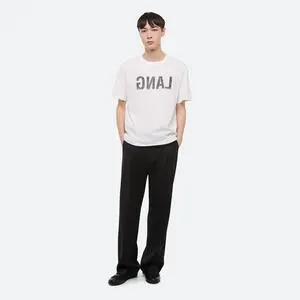Helmut Lang Lang Tee - White