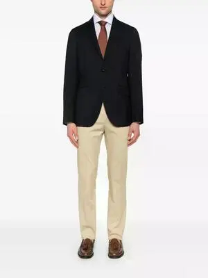 BARBA NAPOLI Cotton Shirt - Blue