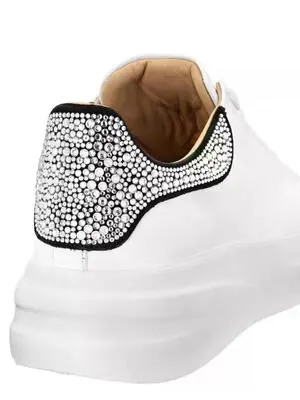 Philipp Plein Rhinestone-embellished Monogram Sneakers