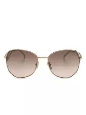 Prada Oversized Sunglasses - Gold