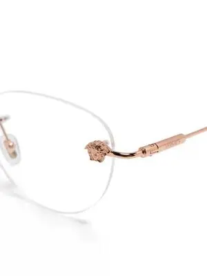 Versace Rimless Glasses