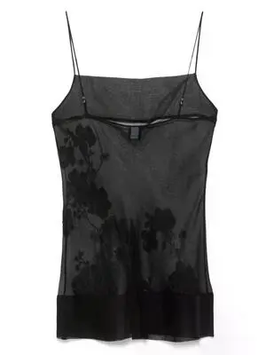 Carine Gilson Organza Babydoll Slip Dress