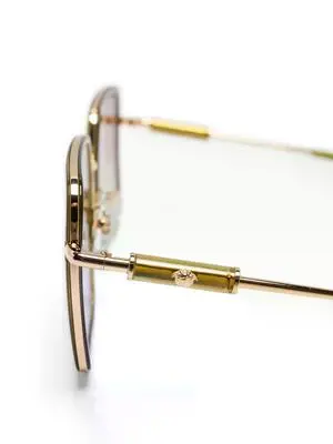 Versace Geometric-frame Sunglasses