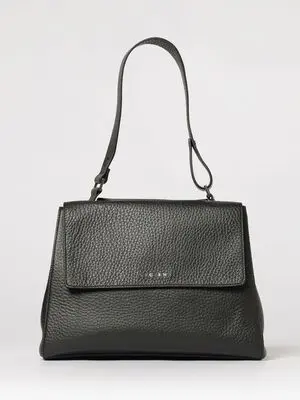 Orciani Sveva Soft Medium Bag - Black