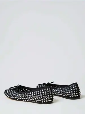 TWINSET Ballerina Flat - Black