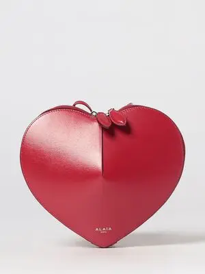 Alaïa Alaïa Heart Mini Bag Red