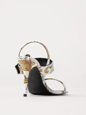 Versace Heeled Sandal - White
