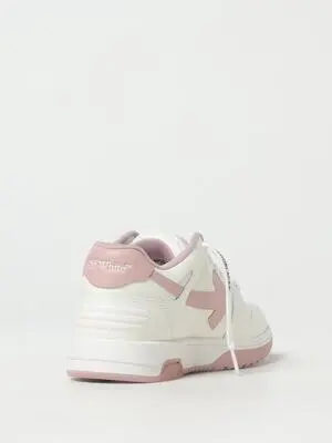 Off-White Calfskin Leather Low Top Sneakers