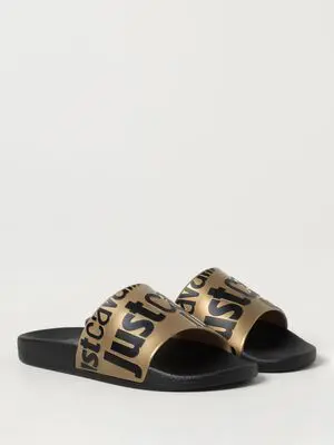 Just Cavalli Flat Sandals - Black
