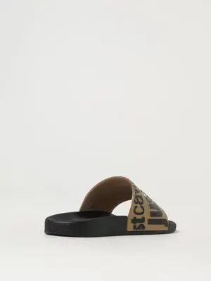 Just Cavalli Flat Sandals - Black