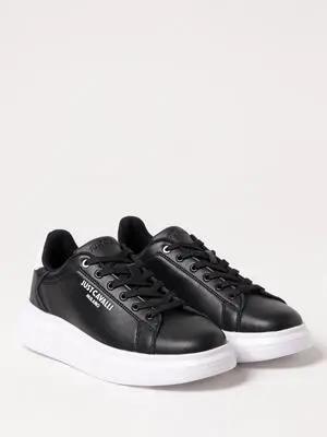 Just Cavalli Milan" Lace-up Sneakers - Black