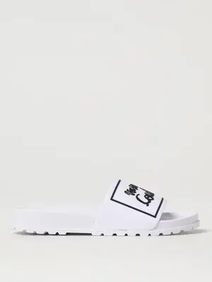 Versace Flat Sandal - White