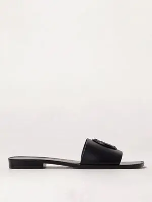 Just Cavalli Flat Sandal - Black