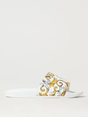Versace Flat Sandal - White