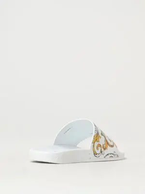 Versace Flat Sandal - White