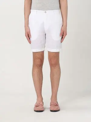 120% Lino Thigh Length Shorts For Men