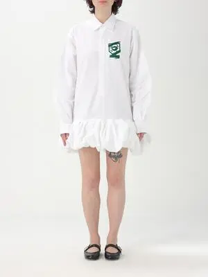 Coperni Shirt Dress With Gathered Hem