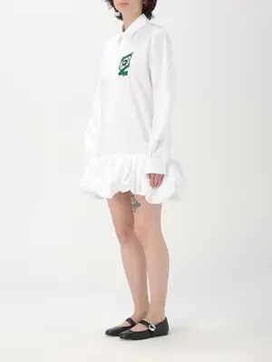 Coperni Shirt Dress With Gathered Hem