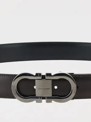 FERRAGAMO Leather Belt - Violet